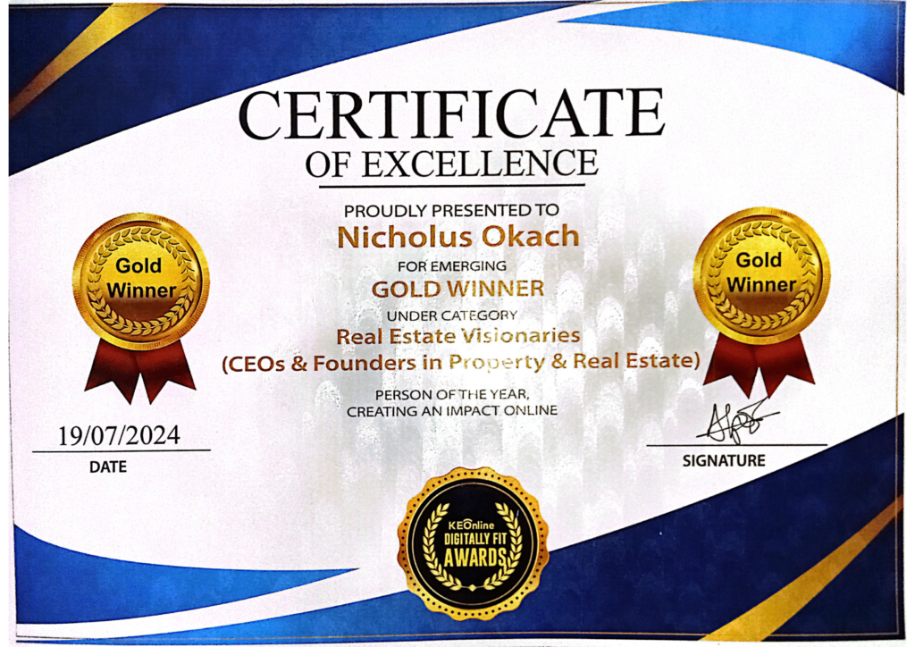 Transforming Lives through Affordable Housing: An Exclusive Insight with Nicholus Okach Ondego ...